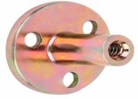 China Aluminium 6063 Zinc Connecting Flange Fastener Three Hole Metal Nut For Connector for sale