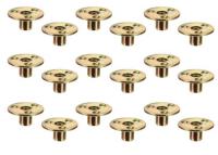 China Customization nuts flange screws three holes iron plate furniture round baseMetal  T nuts for sale