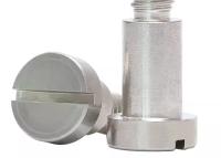 China Precision Stainless Steel Metal Shoulder Bolts With Slot For Engineering In 1/2 7/16 And 1 Sizes for sale