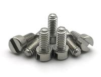 China Custom Stainless Steel Metal Shoulder Metal Bolts with slot for Engineering furniture in 1/6 8/12 1 for sale