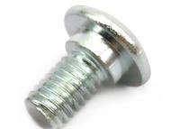 China Gavalnised White Carbon Steel Shoulder Metal Bolts Phillips slotted Metal bolts in 1/6 8/12 1 for sale