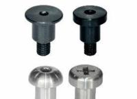 China Black Carbon Steel Shoulder Metal Bolts Phillips Slotted Curly Shoulder Bolts In 1/6 8/12 1 for sale