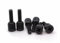 China Black Carbon Steel Shoulder Metal Bolts Phillips Slotted Curly Shoulder Bolts In 1/6 8/12 1 for sale