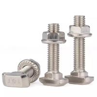 China Custom Color M5-M20 Aluminum Metal T Bolt Sizes And Logo Patterns Can Be Customized DIN186 DIN261 For Automotive Industry for sale