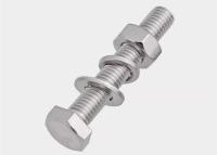 China SS316L 201 Stainless Steel Hex Metal Bolts Nuts Washers Superior Corrosion Resistance For Heavy-Duty Applications for sale