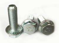 China M6 M18 Stainless Steel Plain Metal Hexagon Flange Bolt SS304 SS316 A2 A4 DIN6921 for sale