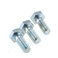 China Grade 8.8 M8 M10 M12 5 Blue Zinc Plated Carbon Steel Hex Head Flange Metal Bolt DIN6921 for sale