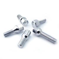 China M6 M8 Carbon Steel Chromium Plated Metal Wheel Bolts For Automotive Wheel Hub Screw for sale