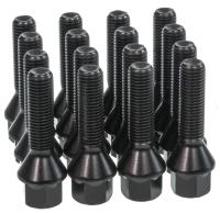 China M12 M16 Carbon Steel Black Oxide Wheel Lug Hug Metal Bolt Screw Iron Steel ASTM 193 B7 for sale