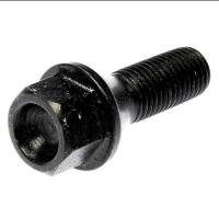China M12 M16 Carbon Steel Black Oxide Wheel Lug Hug Metal Bolt Screw Iron Steel ASTM 193 B7 for sale