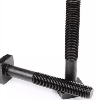 China Fastening Construction M20 M24 Carbon Steel Profile T Slot Bolt Grade 4.8 8.8 Metal Black Oxide Bolts for sale