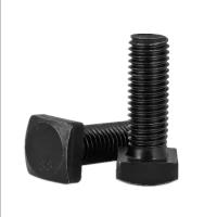 China Fastening Construction M20 M24 Carbon Steel Profile T Slot Bolt Grade 4.8 8.8 Metal Black Oxide Bolts for sale