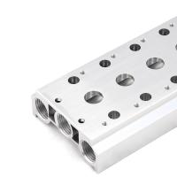 China Aircraft-grade Aluminum / Stainless Steel Manifold Block Flow Channels Modular Structure for sale