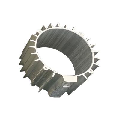 China Custom-made Aluminium Cnc Manufacture Part Motor Shell Extruded  Aluminium Cnc Manufacture Part Frame Processingheat Sink Aluminum Extrusion Parts for sale