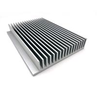 China Support Customization Anodizing CNC Aluminum Comb Radiator LED Close Tooth Heat Sink Extrusion Parts for sale