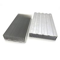 China Support Customization Anodizing CNC Aluminum Comb Radiator LED Close Tooth Heat Sink Extrusion Parts for sale