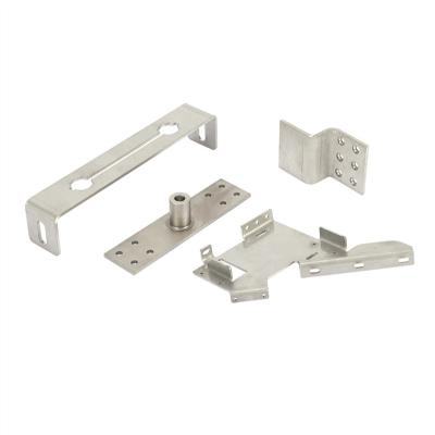 China CNC Machining Turning  304 Stainless Steel SS316 Round Cutting Square Laser Cutting Parts Hollow Punching Hardware for sale