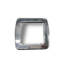 China CNC Machining Turning  304 Stainless Steel SS316 Round Cutting Square Laser Cutting Parts Hollow Punching Hardware for sale