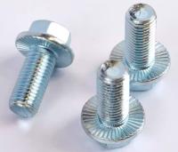 China M8 M10 M12 Galvanized Steel B7 B7M Hex Head Serrated Flange Bolt for sale