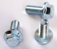 China M8 M10 M12 Galvanized Steel B7 B7M Hex Head Serrated Flange Bolt for sale