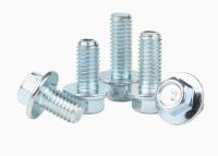 China M8 M10 M12 Galvanized Steel B7 B7M Hex Head Serrated Flange Bolt for sale