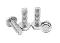 China M16 Stainless Steel METAL BOLT Plain A2-70 A2-80 Hex Serrated Flange Bolt DIN6921 for sale