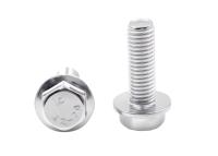China M16 Stainless Steel METAL BOLT Plain A2-70 A2-80 Hex Serrated Flange Bolt DIN6921 for sale