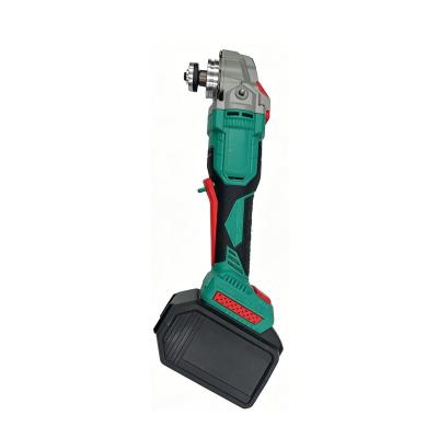 China Professional 21V Cordless Angle Grinder 4.0Ah Large Capacity Battery 100mm Wheel 7500RPM M10 Spindle Portable Grinder Tool for sale