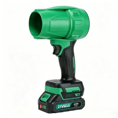 China Professional 21V 2.0Ah Cordless Blower 3.8m/min Large Air Volume 2500RPM Variable Speed Handheld Dust for sale