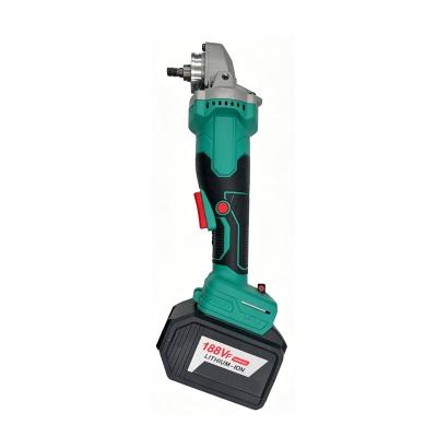 China Professional 21V Cordless Angle Grinder 7000RPM 4.0Ah Li-ion Battery M10 Spindle Thread Portable Metal Cutting Grinding for sale