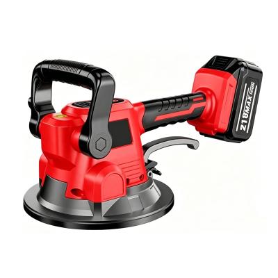 China 20V Cordless Tile Vibrator 190mm Large Suction Cup 12 Speed Tile Laying Leveling Machine for sale