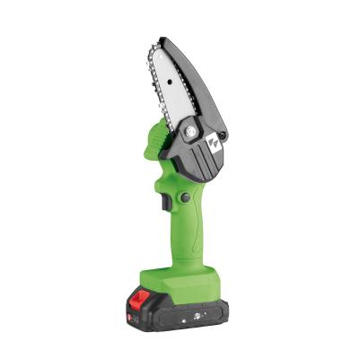 China WII-4C10M-A Single Hand Mini Chainsaw 4 Inch 20V Cordless Brushless Motor Professional Grade 350W Lightweight Wood Cutting OEM for sale