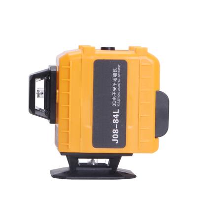 China WII J08 84L Industrial Grade 3D Laser Level with 532nm Green Beam Class II 15m Max Range +3 Self-Leveling for Construction Use for sale