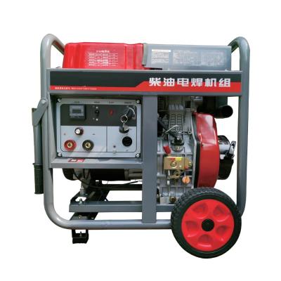 China 5kW  Diesel Welder Generator, 2.5-4.0mm Electrode, DC28-75V Welding Voltage, Portable Welding Machine for sale