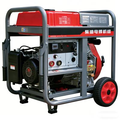 China Portable 5.5kW Diesel Welding Generator 499cc 192F Engine 50-200A Adjustable MMA Welder 50Hz for Industrial Use for sale