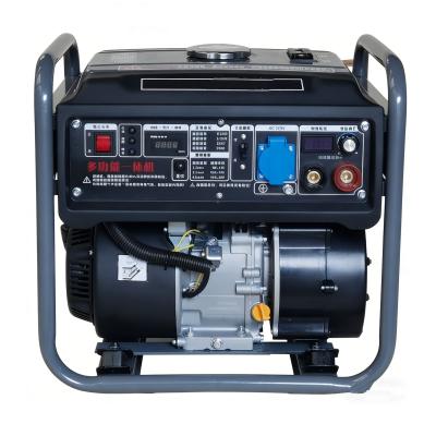 China Portable 4.5kW Gasoline Welding Generator 240cc 172FB Engine 50-200A Adjustable MMA Welder 10L Fuel Tank 50Hz for Industrial Use for sale