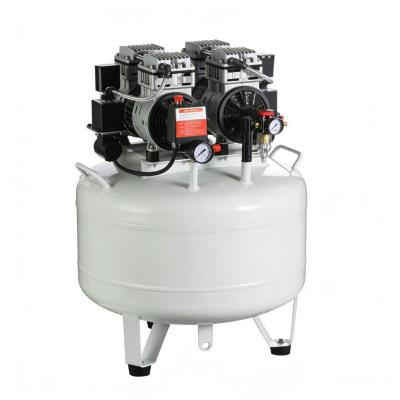 China Oil-Free Air Compressor WII-1500W-80L Silent 105L/Min 0.7/0.8MPa Dual Motor 1450rpm for sale