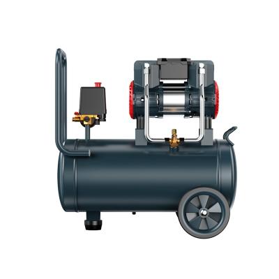 China Oil-Free 220V 1100W Air Compressor 90L/min 220x390mm Tank 0.8MPa Pressure for Home & Spray Painting for sale