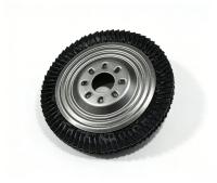 China Flexible Abrasive Disk Flap Wheel Model Baiyepian for Metal & Stainless Steel Polishing for sale