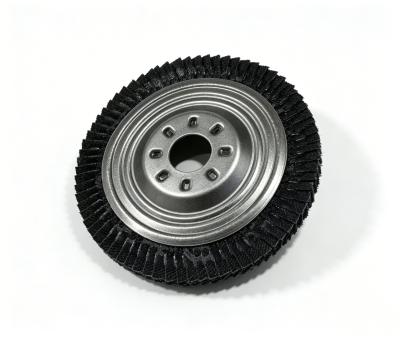 China Flexible Abrasive Disk Flap Wheel Model Baiyepian for Metal & Stainless Steel Polishing for sale