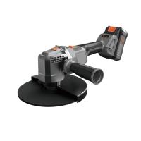 China Professional 40V Brushless Cordless Battery Angle Grinder Direct Drive Outer Rotor 360 Adjustable Guard Cutting Grinding for sale
