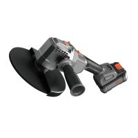China Cordless Direct Drive Angle Grinder 360 Adjustable Guard Cutting Grinding Surface Conditioning Professional Brushless 40V Outer for sale