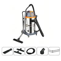 China 60L Vacuum Cleaner 1500W Powerful Suction 2000mmH20 Suction 5M Cord Stainless Steel Tank Recycle Cooling System for Home Garage for sale