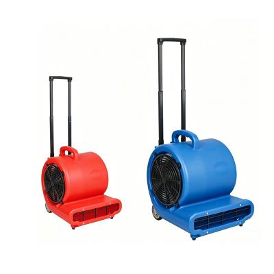 China Commercial Electric Air Mover Blower 3-Speed DIY Carpet Dryer 1000W Portable Floor Fan for Flood Restoration & Drying for sale