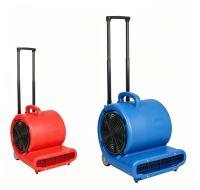 China Commercial Electric Air Mover Blower 3-Speed DIY Carpet Dryer 1000W Portable Floor Fan for Flood Restoration & Drying for sale