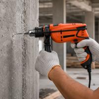 China 500W Multi Function Impact Drill 13mm Chuck Electric Power Drill for Concrete Brick Wood and Metal for sale