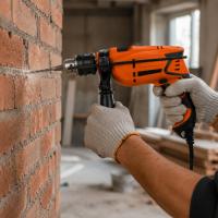 China 500W Multi Function Impact Drill 13mm Chuck Electric Power Drill for Concrete Brick Wood and Metal for sale