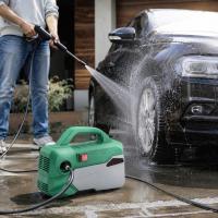 China 110-240V AC High Pressure Cleaner 70bar 1.2kW Portable Electric Power Washer 6L/min for Car Home Patio Outdoor Cleaning for sale
