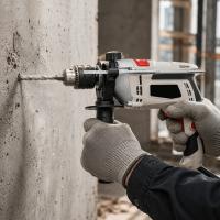 China 850W Powerful Impact Drill, Electric Hammer Drill, Corded Drill Driver for Concrete, Metal, Wood & Brick Drilling for sale