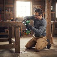 China 21V Brushless Impact Wrench 900N.m Max Torque 1/2